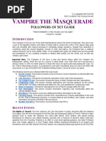 Exploring Thaumaturgy Paths in VTM | PDF | Horror Games | Campaign Settings