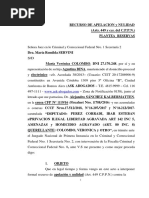 Modelo de Apelación de Sentencia Condenatoria Por Tocamientos Indebidos | PDF | Sentencia (ley ...