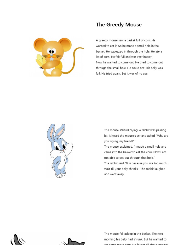 The Greedy Mouse | PDF