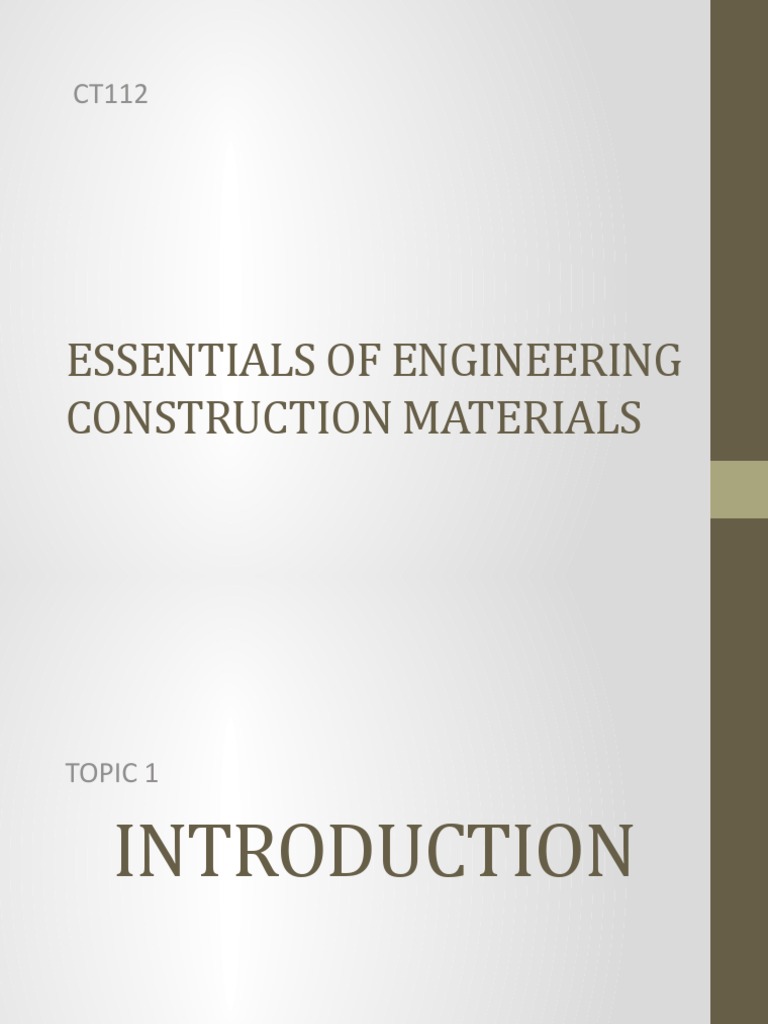 Topic 1 - Construction Tools | PDF | Carpentry | Specification ...