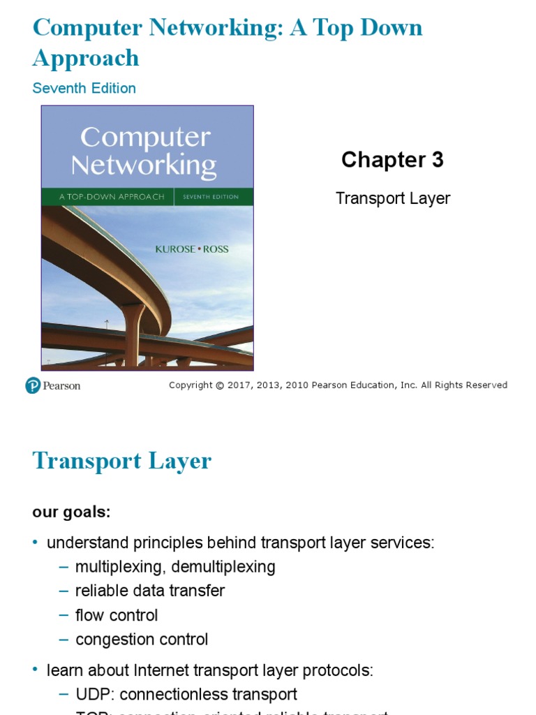 Chapter 3 Transport Layer | Download Free PDF | Transmission Control ...