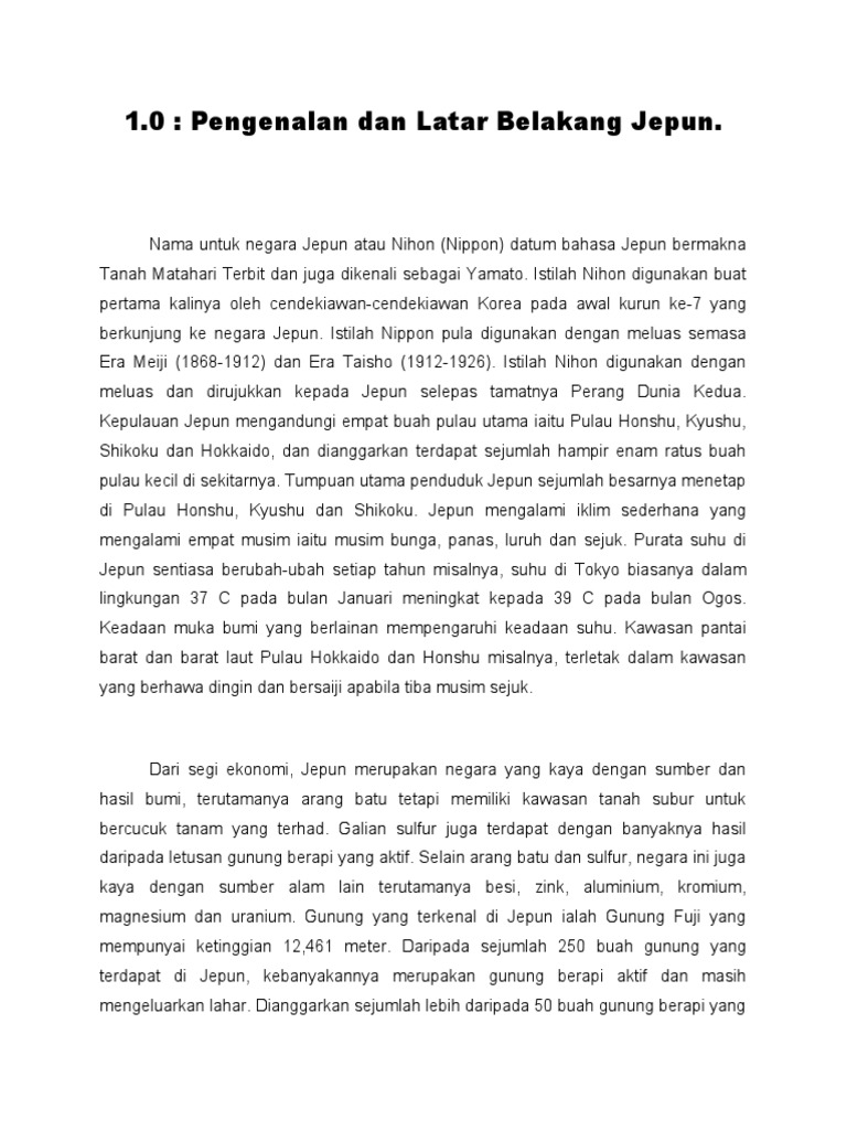 Etika Kerja Jepun | PDF