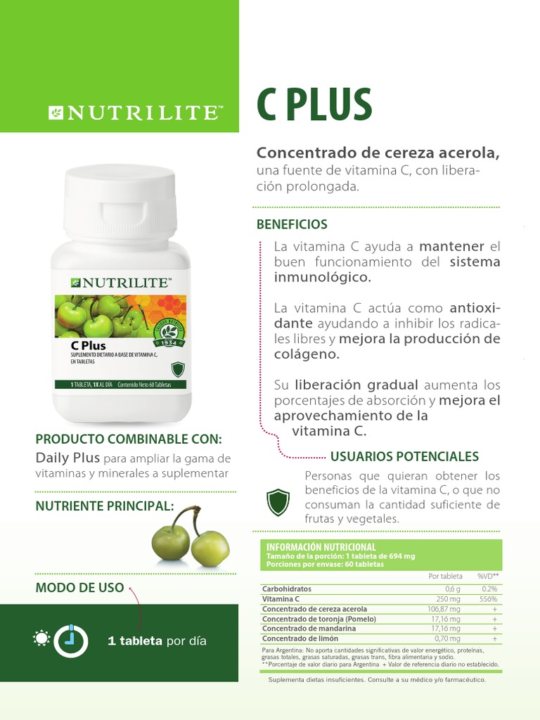 CPlus | PDF | Vitamina | Vitamina C