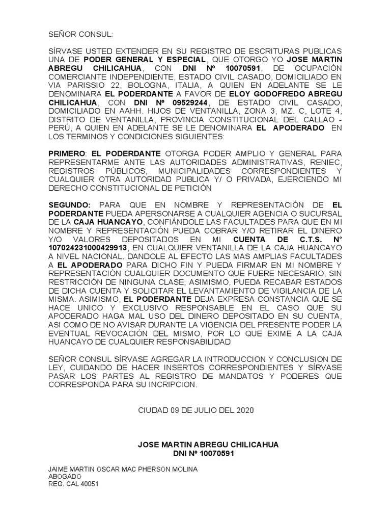 Poder Consular | PDF