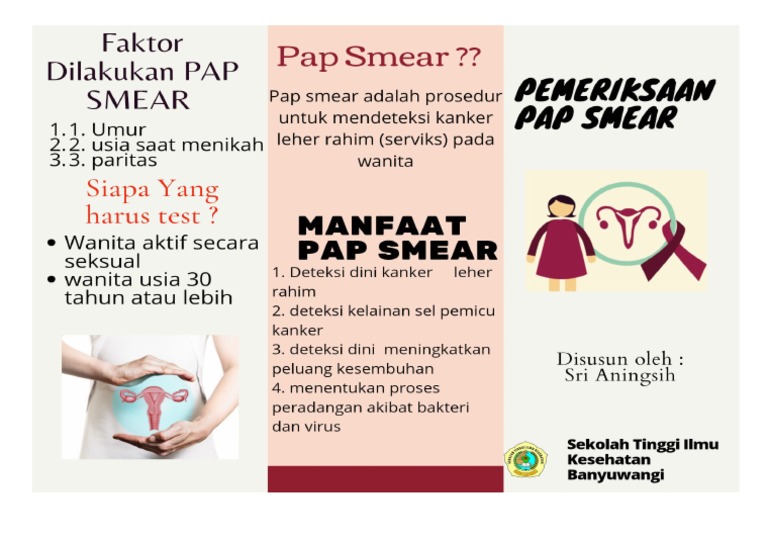 Leaflet PAP SMEAR | PDF