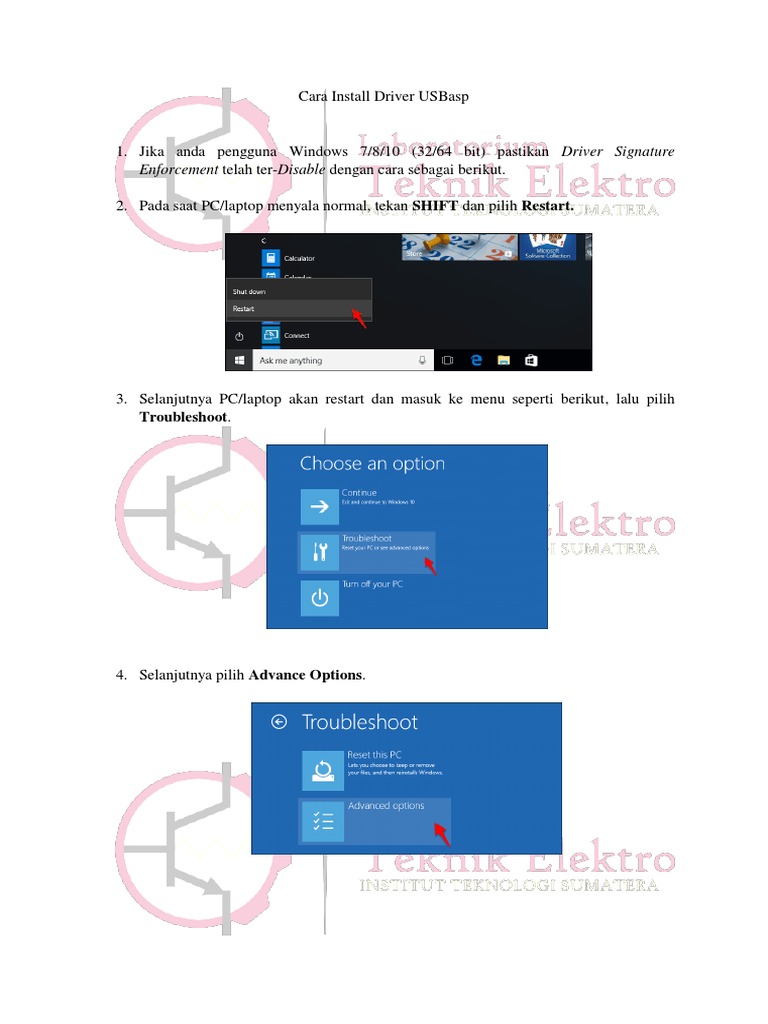 Cara Install Driver USBasp | PDF