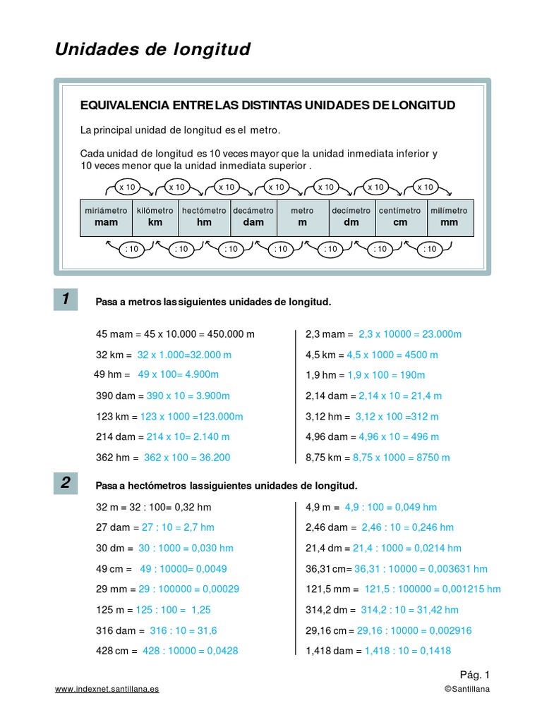 Taller 1 Trabajo de Longitud | PDF | Metrología | Unidades de medida