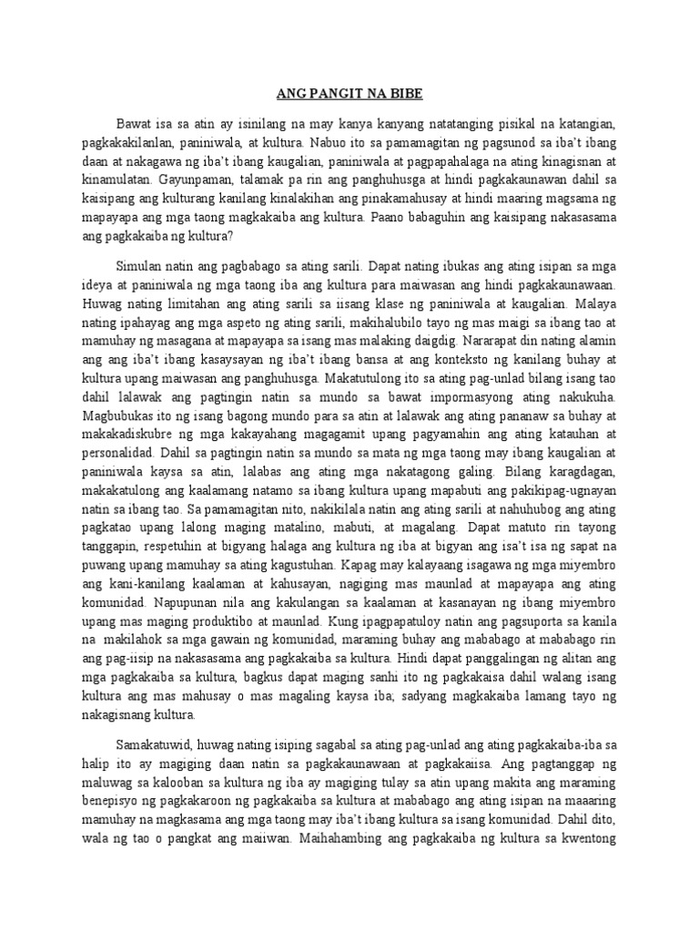 Filipino 4 | PDF