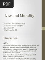 Relationship Between Ethics and Law | PDF | Conscience | Morality