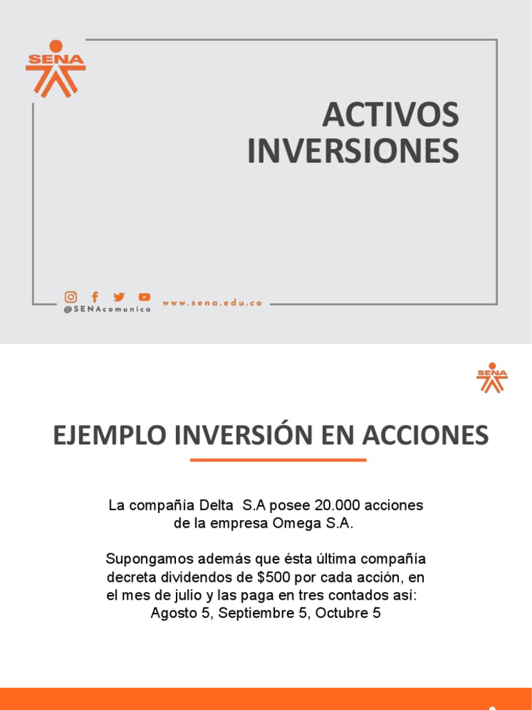 Ejemplo Inversión en Acciones | PDF | Compartir (Finanzas) | Valores de ...