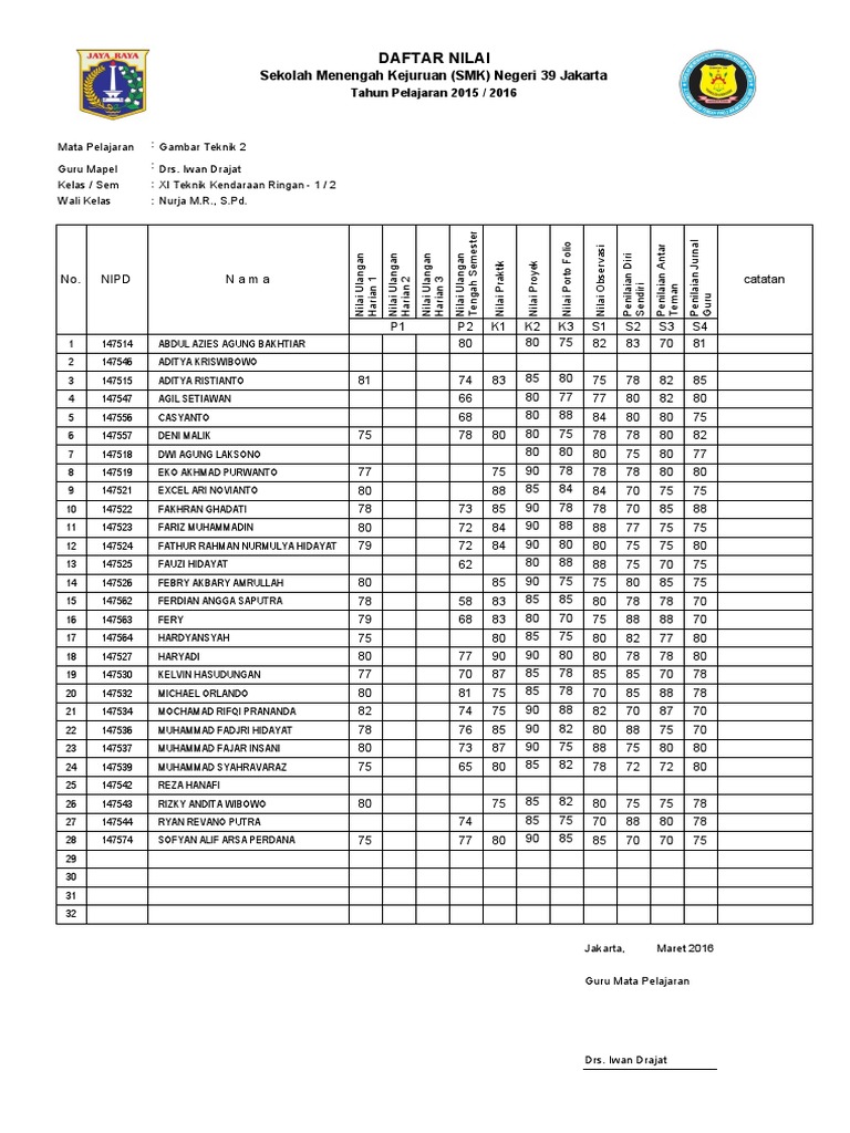 Xi TKR-1 Mapel Gto 2 ... | PDF