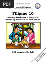 Filipino 10 SLMs 3rd Quarter Module 1 | PDF