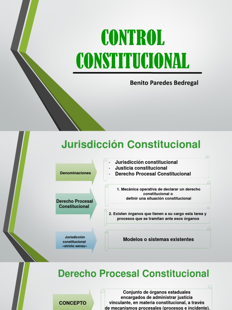 Control Constitucional en Colombia y Bolivia | PDF | Constitución | Ley ...
