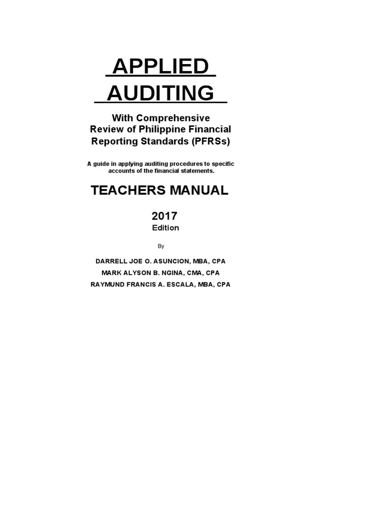 Applied Applied Auditing Auditing With C | PDF | Accrual | Revenue