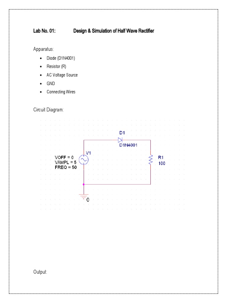 BPE (Lab Manual) | PDF | Rectifier | Electrical Network