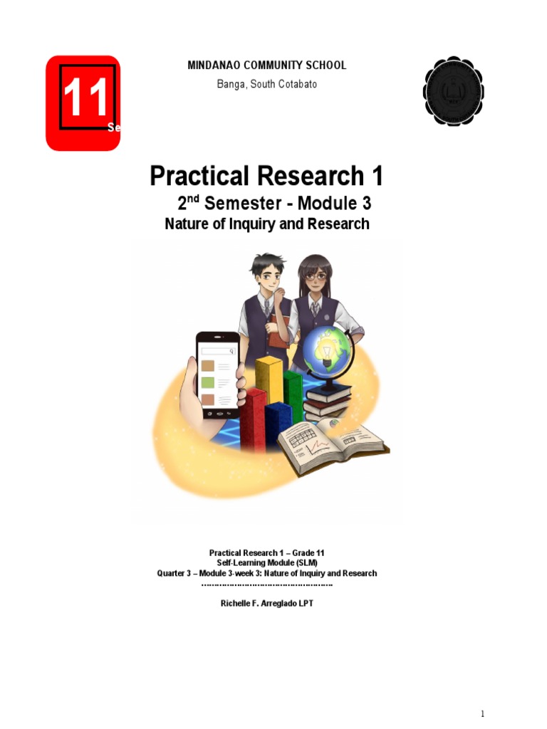 Practical Research 1 | PDF | Quantitative Research | Qualitative Research