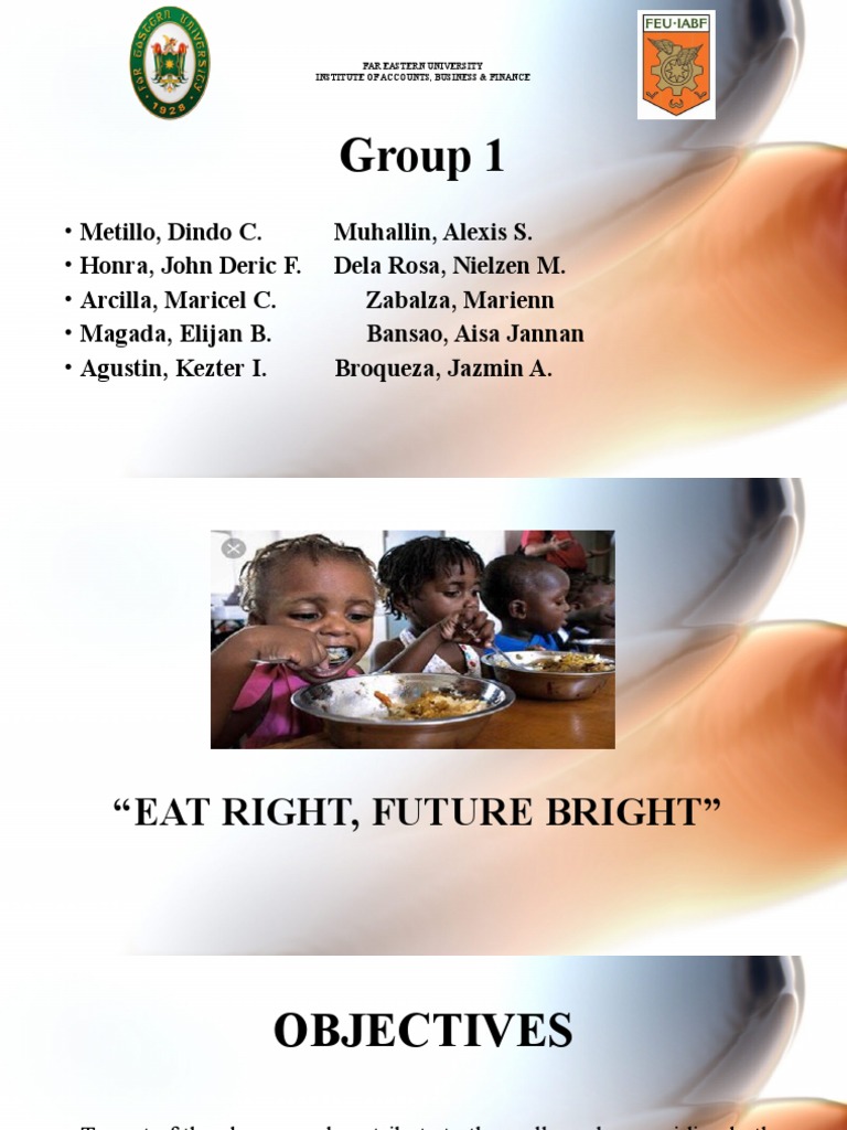 Community Feeding Program Proposal | PDF | Social Science | Self ...
