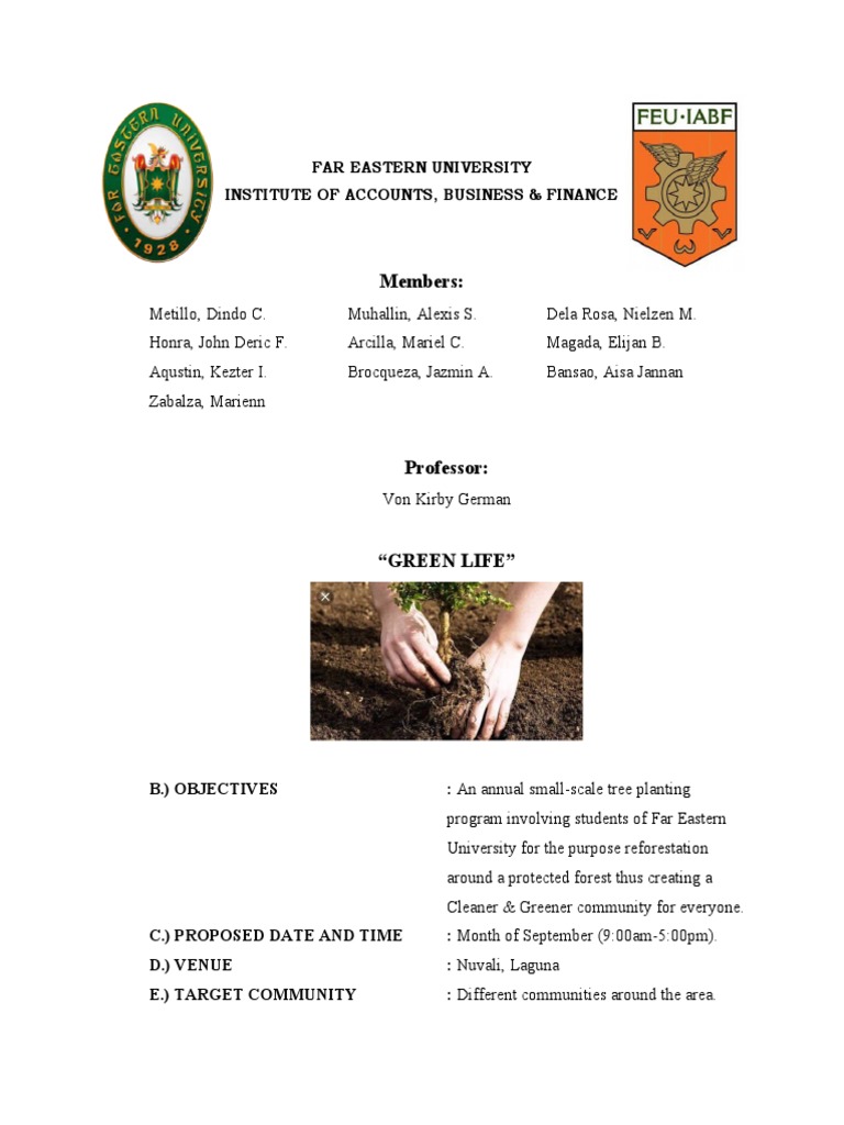 CSR Activity Tree Planting Revised | PDF