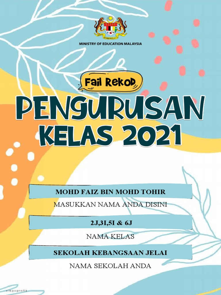 Fail Pengurusan Kelas (Cikgugrafik V2) | PDF