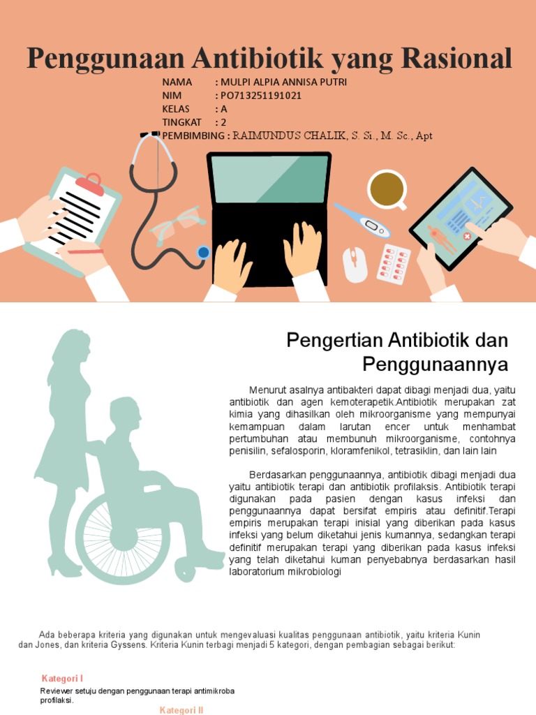 Penggunaan Antibiotik Yang Rasional | PDF | Pengembangan Diri | Kesehatan Holistik