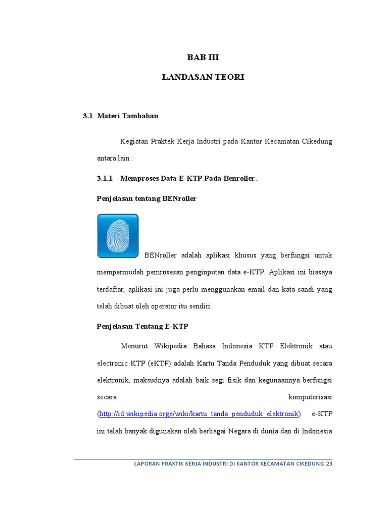 Laporan Bab 3 Selesai | PDF