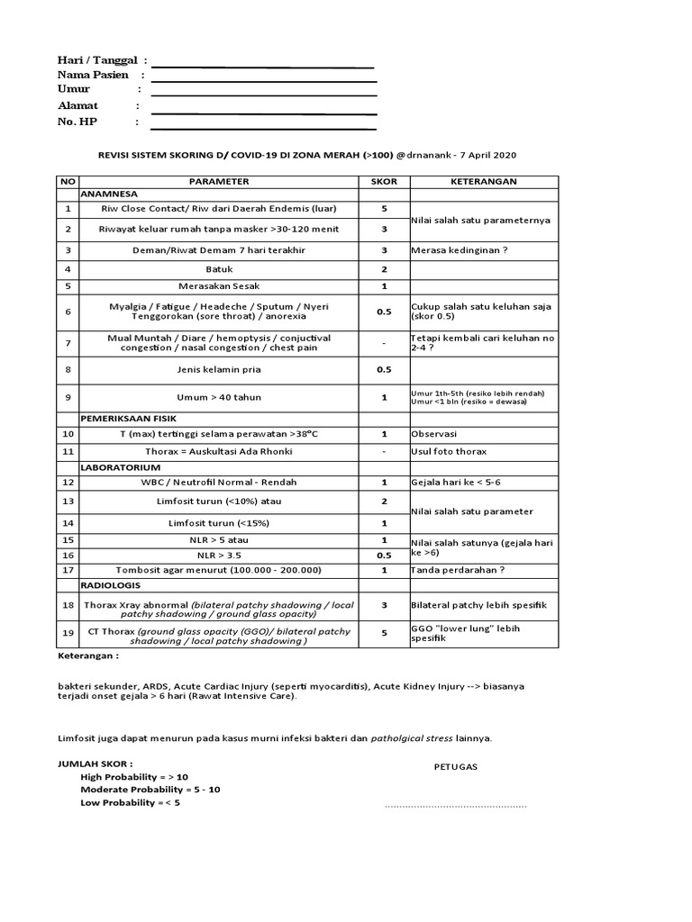 Skoring Terbaru | PDF