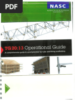 TG20 13 User Guide | PDF | Scaffolding | Building Engineering