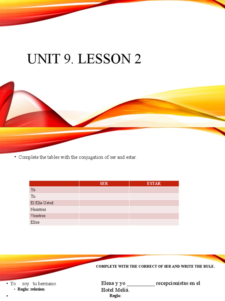 Unit 9. Lesson 2 | PDF