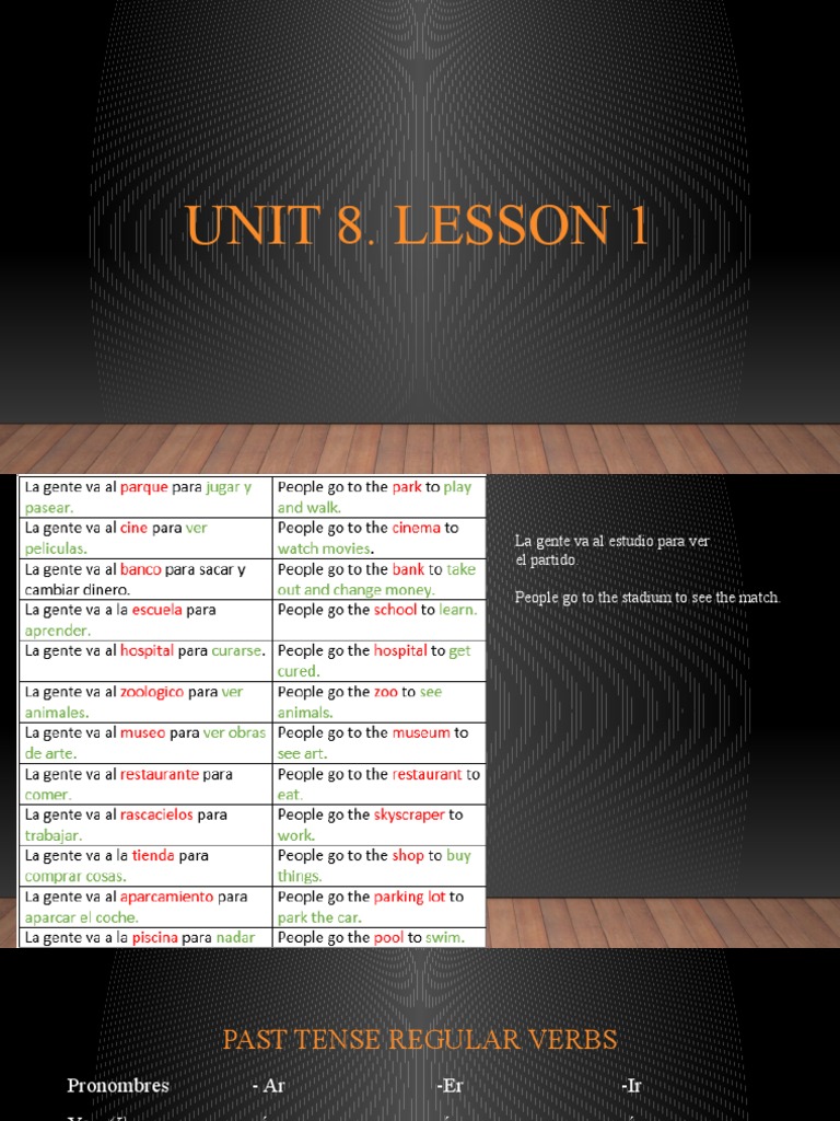 Unit 8. Lesson 1 | PDF | Art