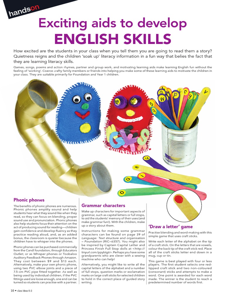 Exciting Aids To Develop English Skills RIC Publications | PDF ...