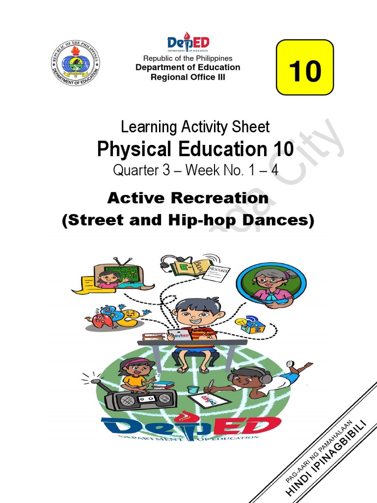 3rd Quarter Grade 10 Pe Learning Activity Sheets Week 1 4 Final | PDF