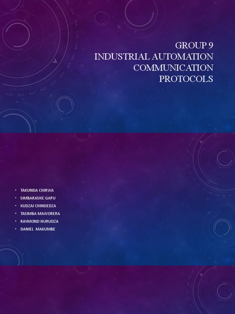 Industrial Automation Communication Protocols Pdf Computer Network