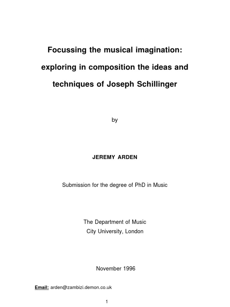 Schillinger Theory | PDF | Music Theory | Rhythm