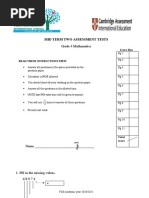 UCMAS Answer Sheet | PDF