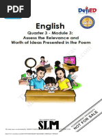 English 9 Q2 Module 2 | PDF | Learning | Reading Comprehension