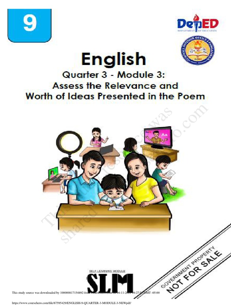 English 9 Quarter 3 Module 3 New PDF | PDF