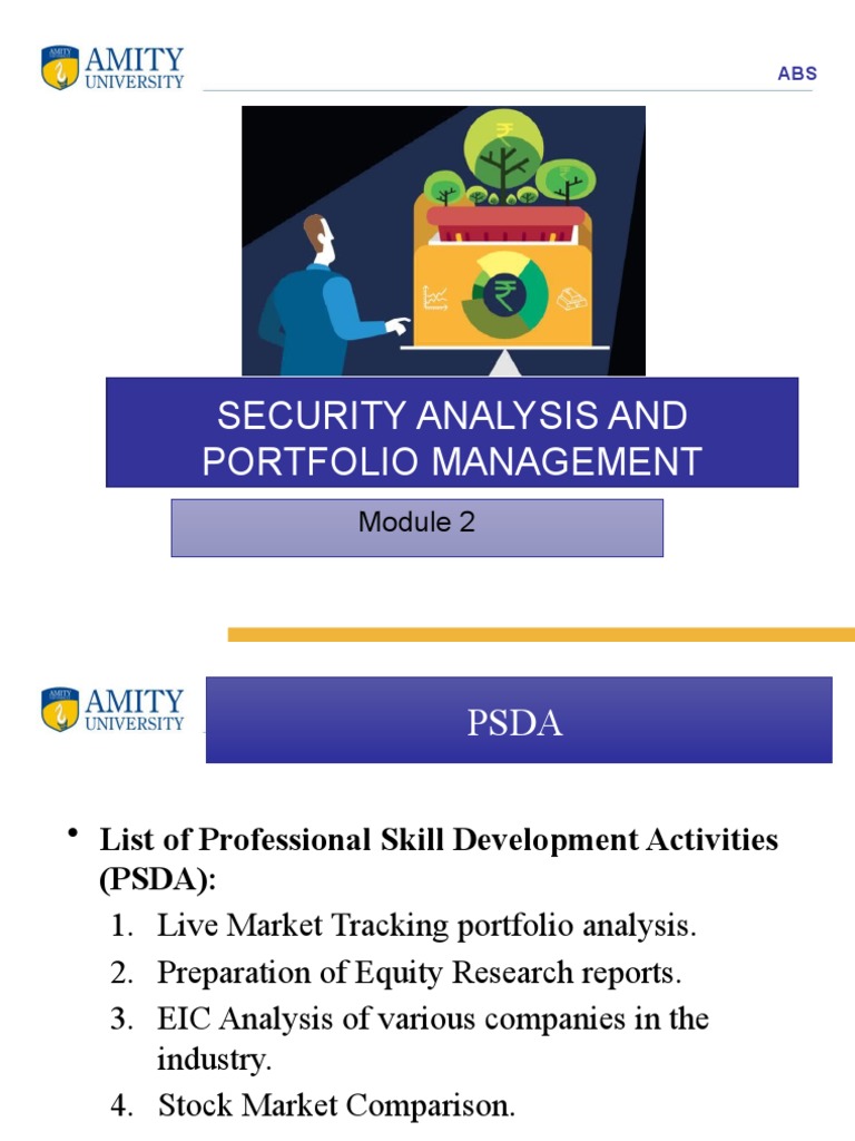 Security Analysis and Portfolio Management | PDF | Stocks | Investing