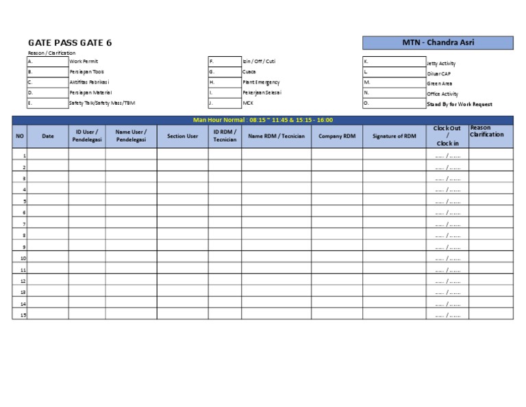 Gate Pass form (rev00)