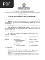 Adopting BCPC 1 Year Plan Resolution | PDF | Justice | Crime & Violence