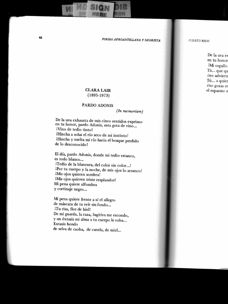 Clara Lair - Pardo Adonis y Evaristo Ribera Chevremont - El Carimbo ...