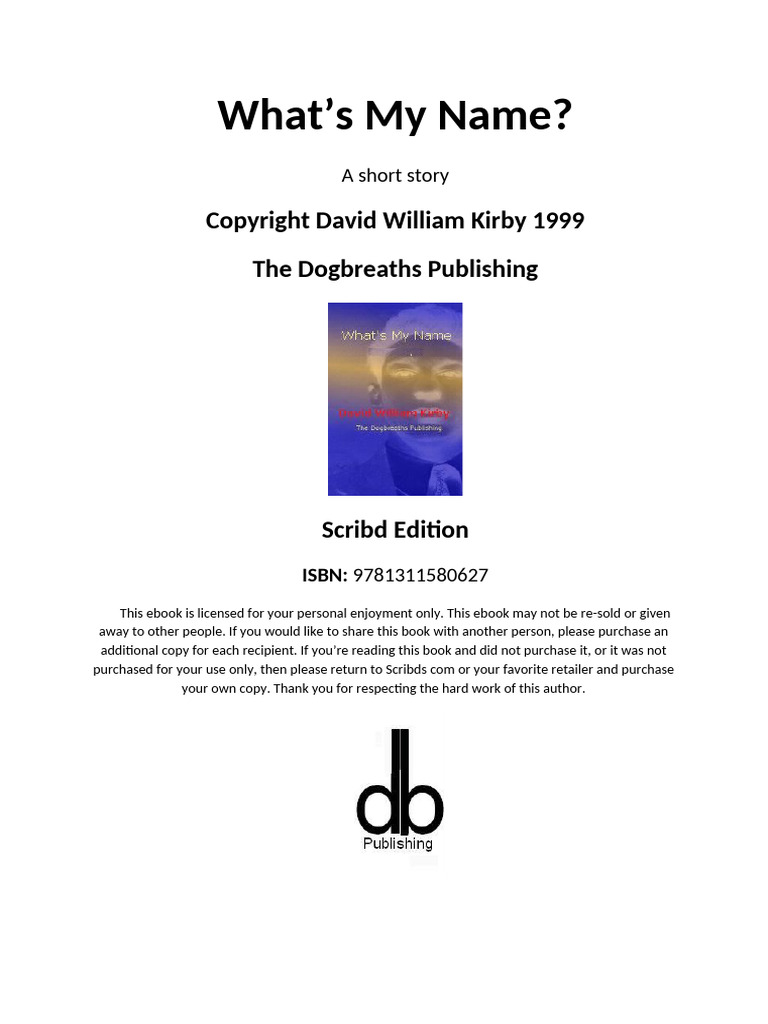 What's My Name | PDF | Door | Leisure