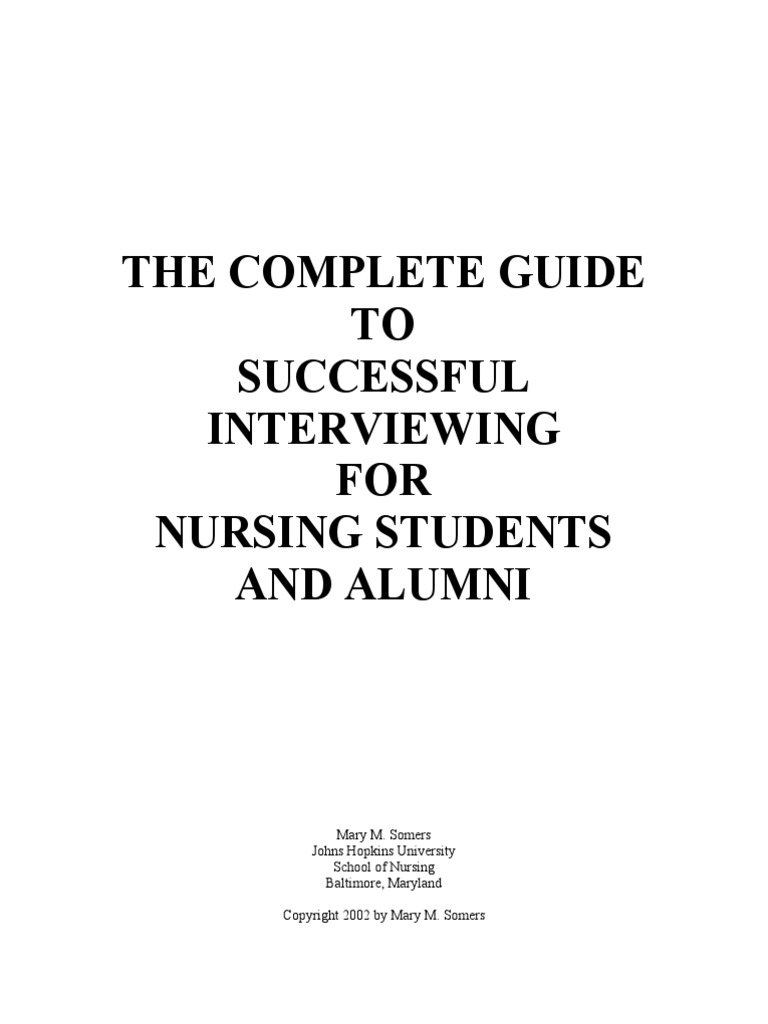 Interview Guide | PDF | Interview | Employment