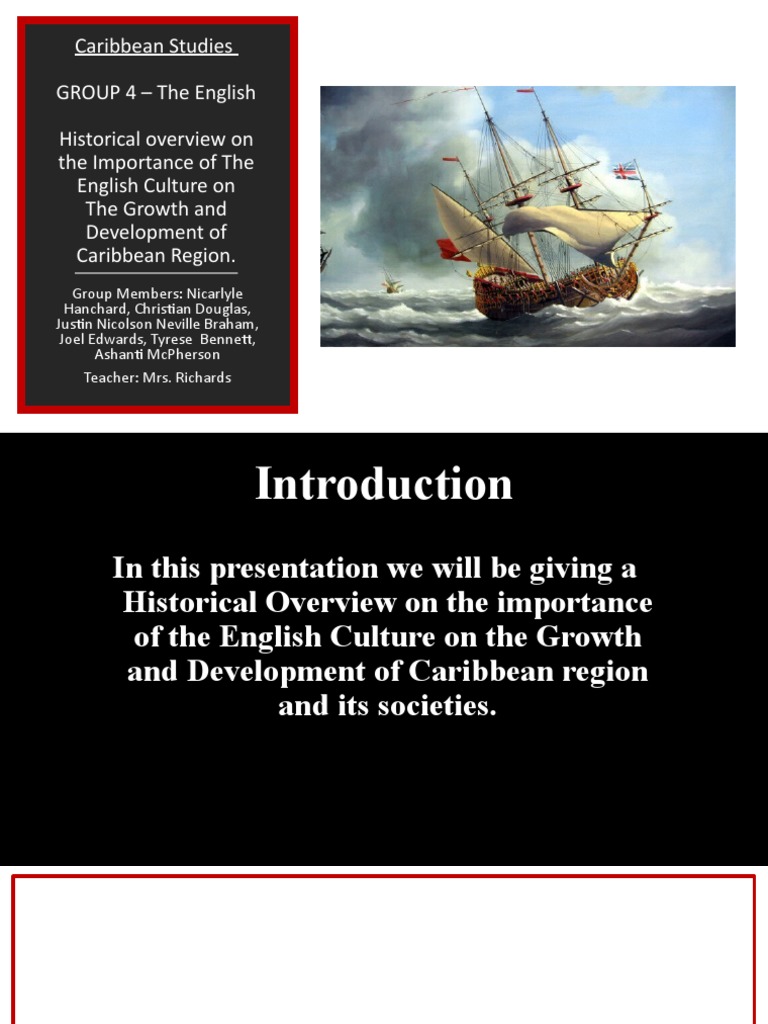 English Influence on Caribbean Growth | PDF | Caribbean