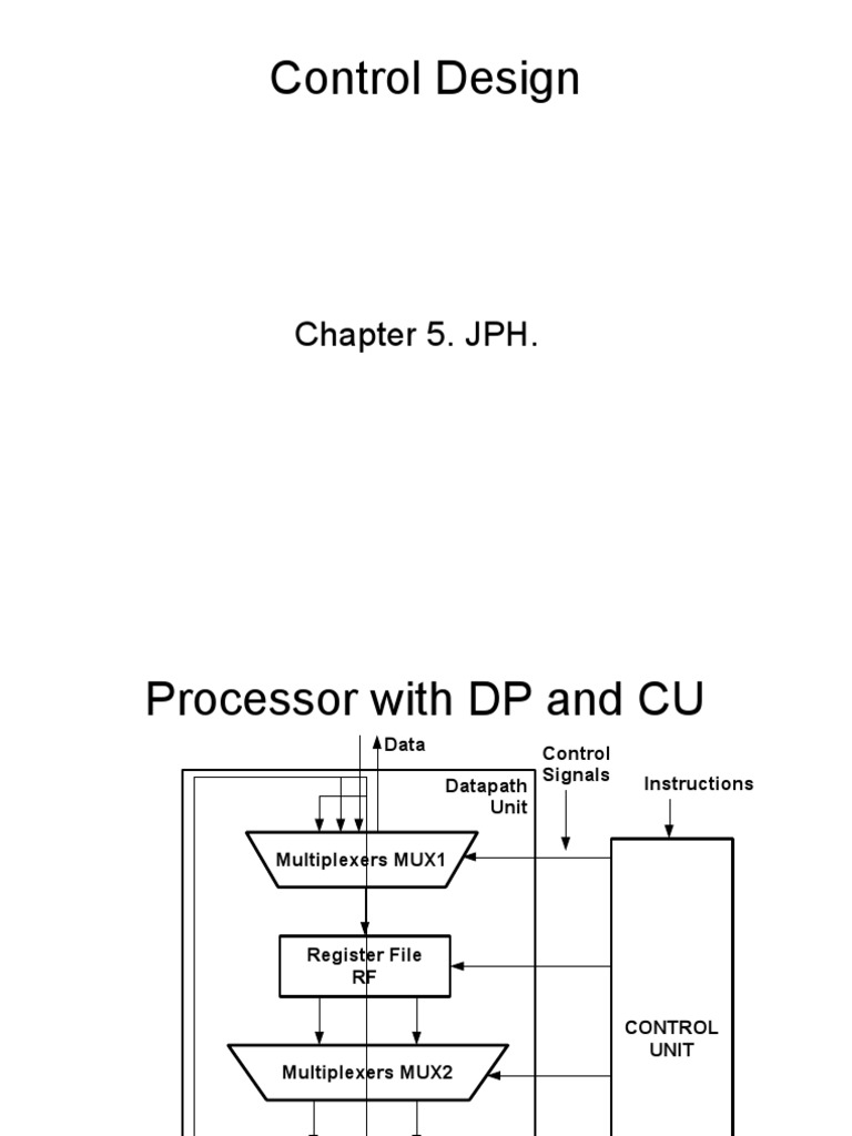 ControlDesign (GCD Processor Classic and One Hot Method) | PDF ...