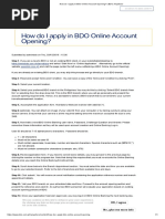 BDO Withdrawal Slip | PDF