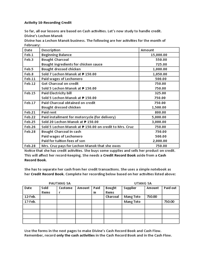 ENTREPRENEURSHIP (Activity 10 - Entrep v1) | PDF | Business | Economies