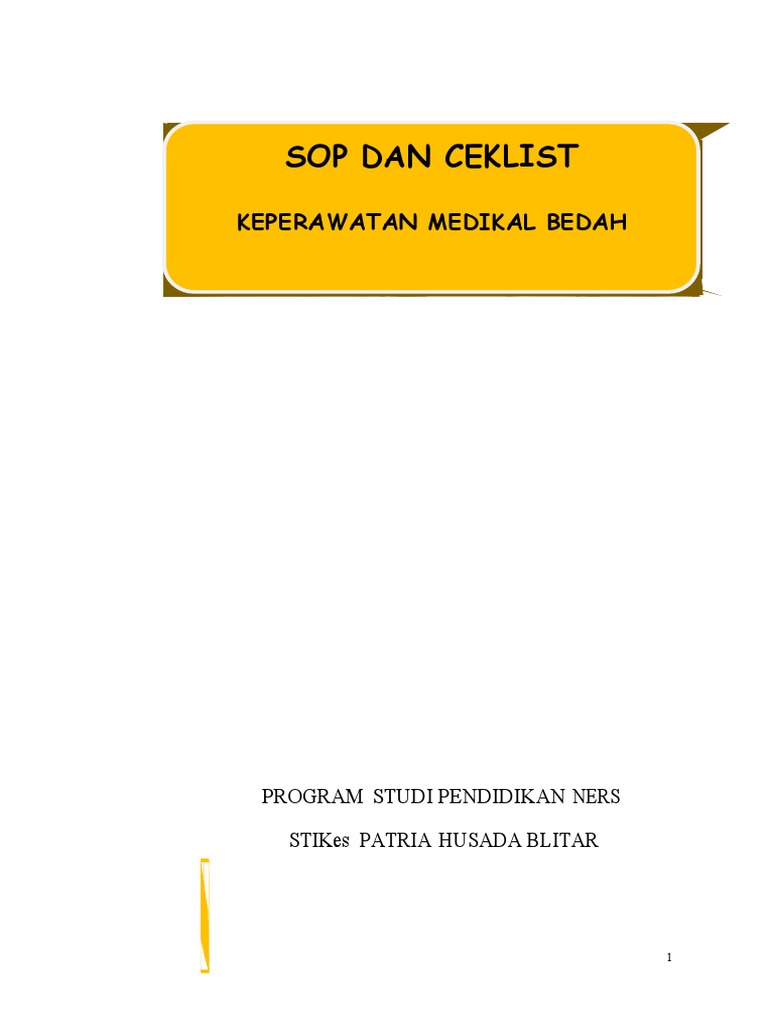 Sop KMB | PDF | Teknologi & Rekayasa