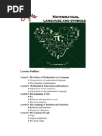 Chapter 2 - Mathematical Language and Symbols | PDF | Set (Mathematics) | Function (Mathematics)