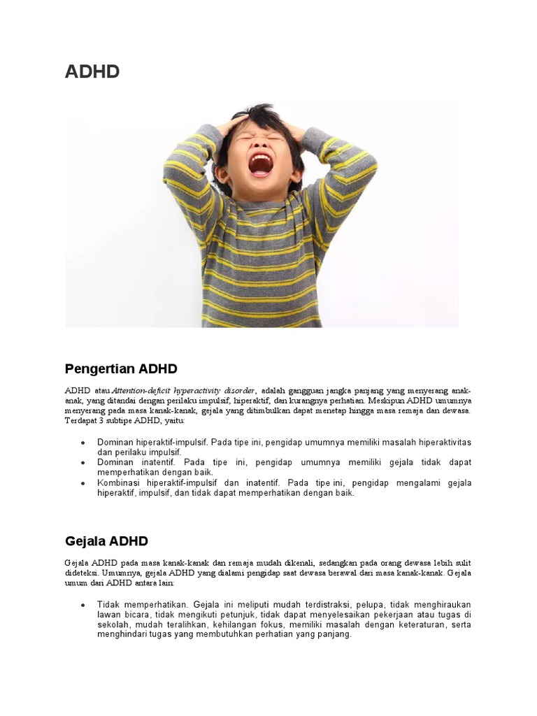 ADHD | PDF