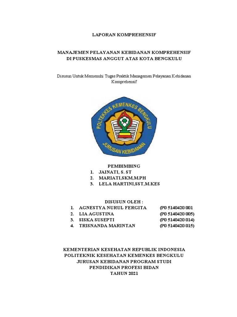 Laporan Manajemen PKM Anggut Atas | PDF | Pengembangan Diri